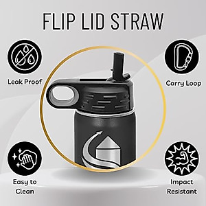 32oz Stainless Water Bottle with Flip Straw Lid- Upload Your Logo, Custom Double Wall Vacuum Insulated Straw Travel Bottle, Ideal for Corporate Gifts, Events, and Sports Teams