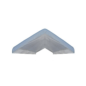 EZ Travel Collection Jumbo Canopy Replacement Cover, Durable Lightweight Anti-Rip Design for Easy Installation & Protection (20x20 ft.)