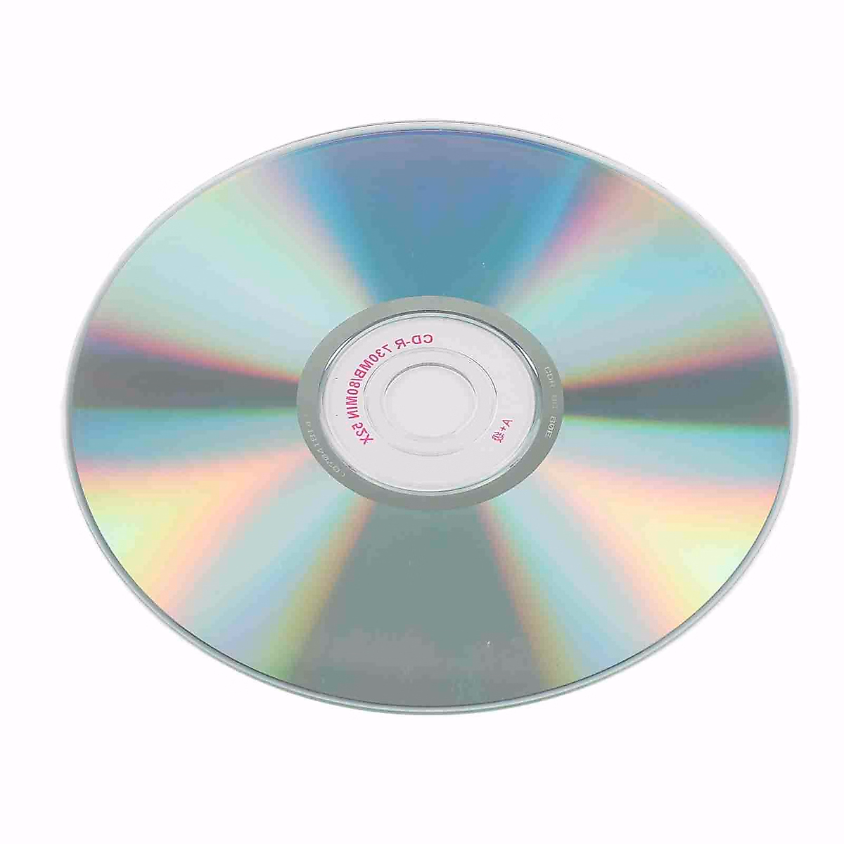 CD R Blank Discs, 700MB 52X Recordable Disc, Blank CDs for Burning Music Storing Digital Images Data (50PCS)