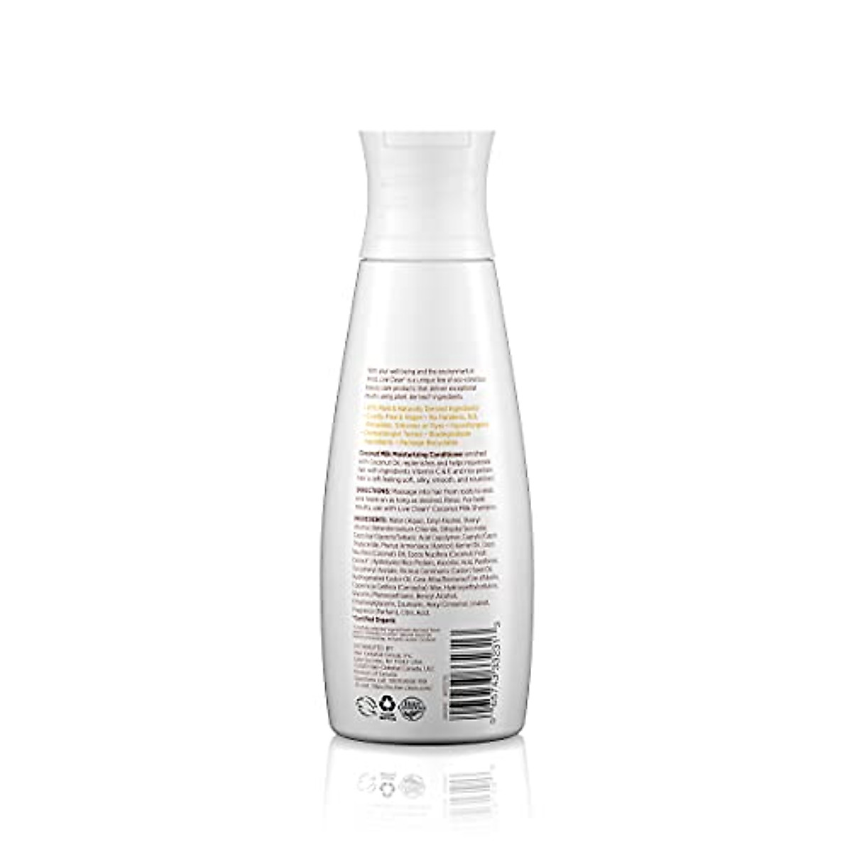 Live Clean Conditioner, Moisturizing Coconut Milk, 12 Oz