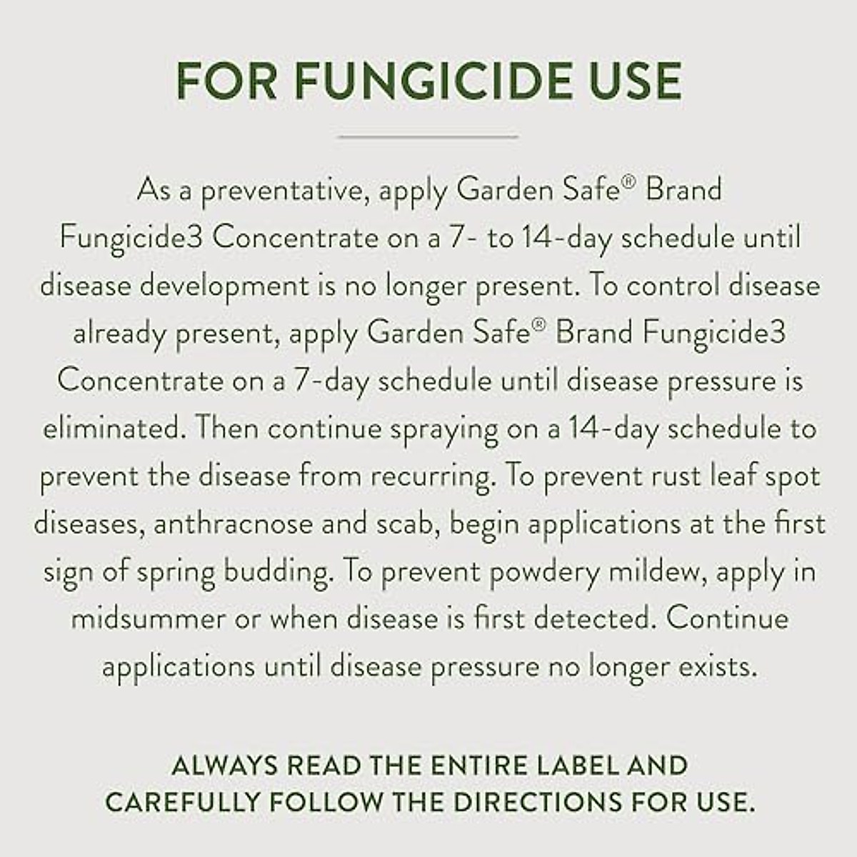 Garden Safe Brand Fungicide Concentrate, 20 Ounces, With Neem Oil Extract To Control Black Spot, Rust, Powdery Mildew, Aphids, Spider Mites, Whiteflies ,Houseplants, Fruits And Vegetables