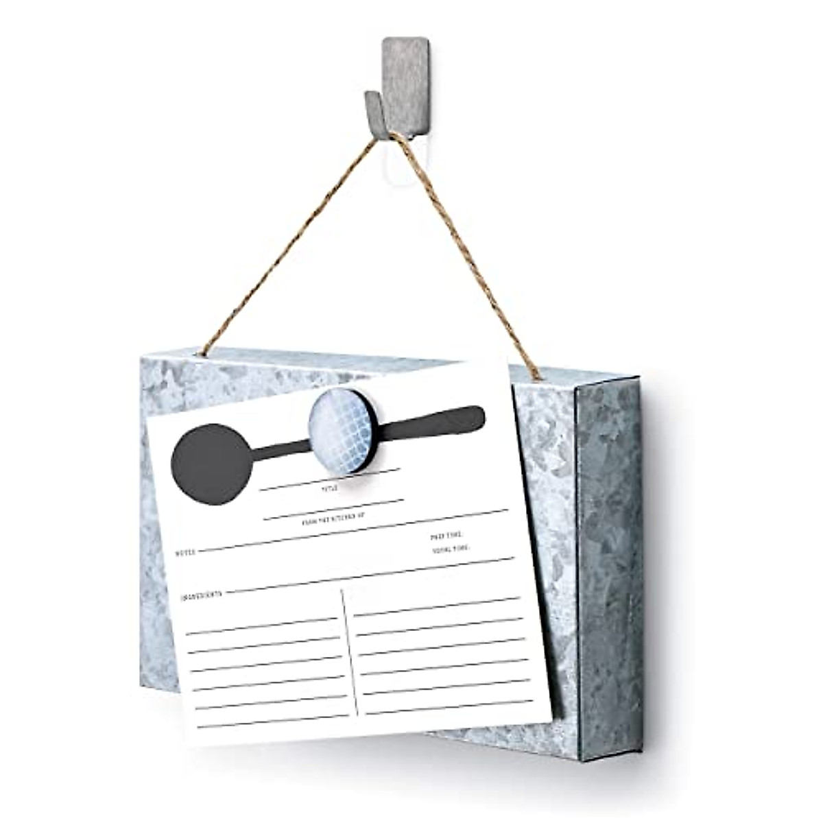 Command Small Stainless Steel Metal Hooks, One Size