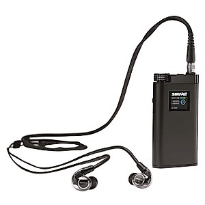 Shure KSE1500 Electrostatic Earphone System, Earbuds Matched to Digital-to-Analogue-Converter with EQ Control - Electrostatic Technology is the Most Precise Transient Response Available