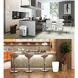 Clear Medium Garbage Bags – FORID 8 Gallon Trash Bags 30 Liter Wastebasket Bin Liners 220 Count Plastic Trash Bags for Bathroom Bedroom Office Trash Can