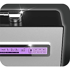 Tyent - Edge-9 Water Ionizer - Dual Filtration System - Hydrogen Enhanced Water Purification - Adjustable pH Settings with Turbo Mode - Touchscreen Interface & Auto-Flow Stop - Advanced Filtration