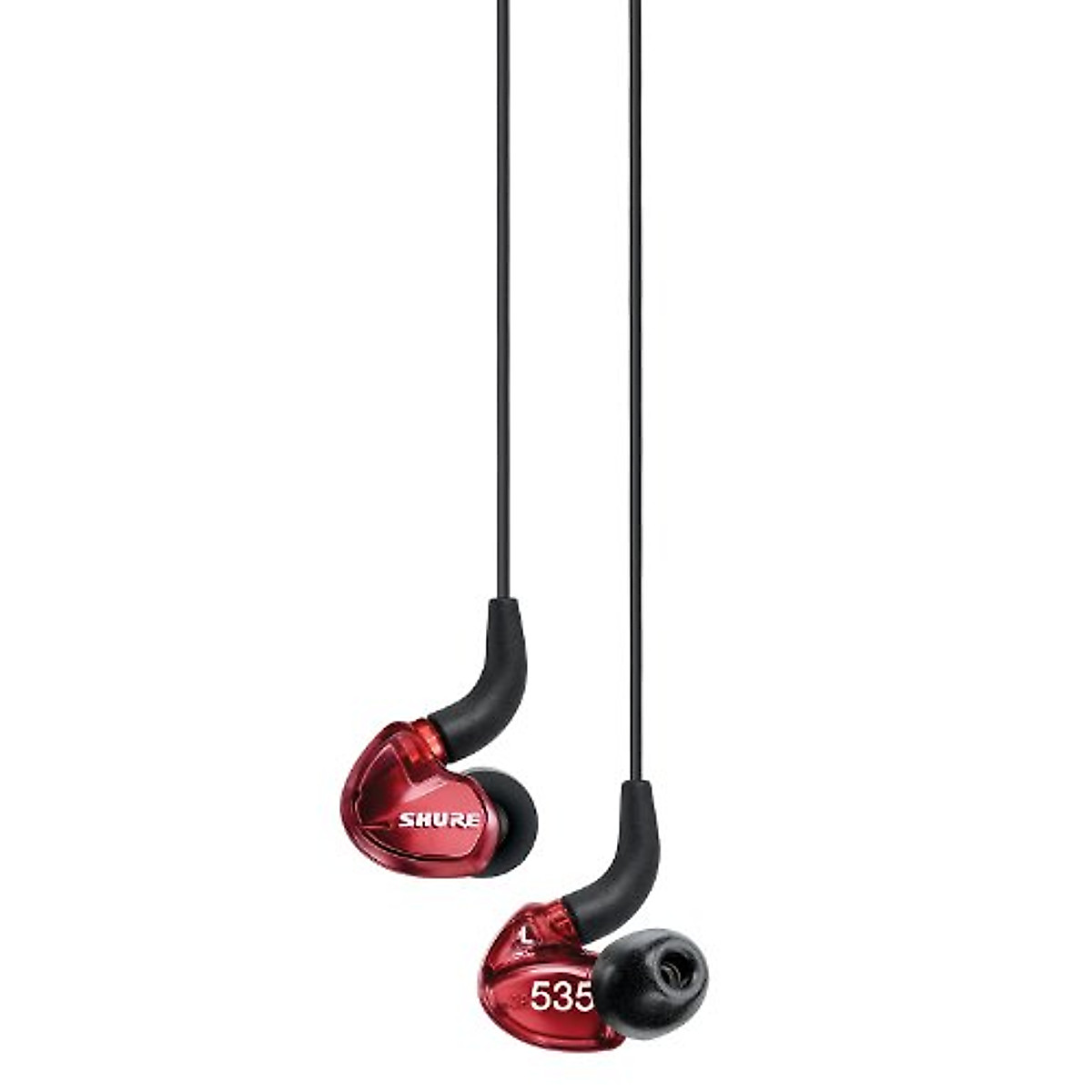 Shure SE535LTD Limited Edition Red Sound Isolating Earphones with Remote (Old Model) + Microphone