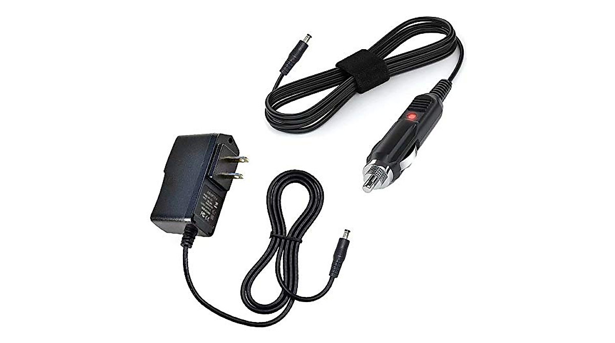(Taelectric) DC Car Charger + AC Power Adapter for Magnavox MPD772 ...