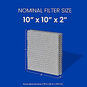 AprilAire 10 Water Panel Humidifier Filter Replacement for AprilAire Whole-House Humidifier Models 110, 220, 500, 500A, 500M, 550, 550A, 558 (Pack of 10)