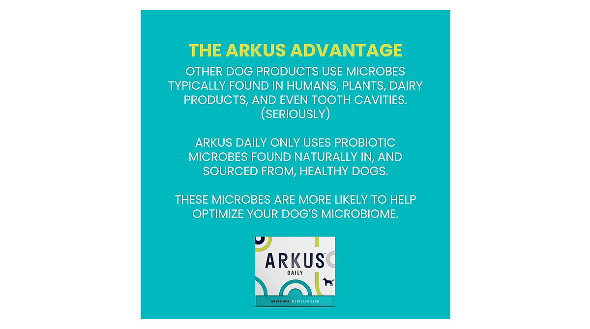 ARKUS Daily Dog Probiotic: Improve Gut Health Naturally