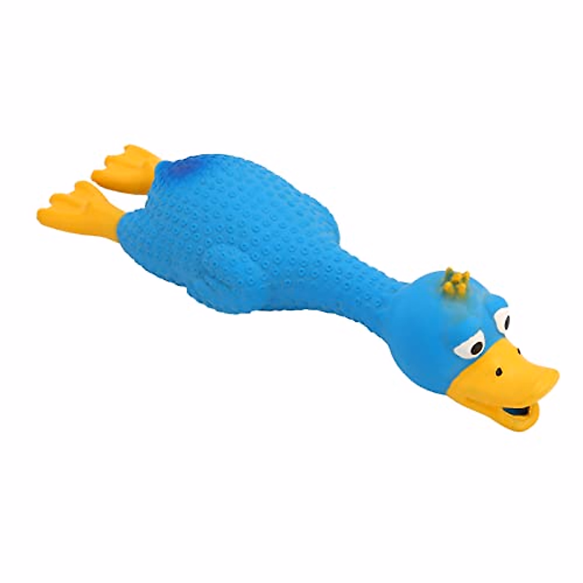 Zerodis Squawking Latex Duck Dog Latex Duck Dog Toys Squeaky Duck Dog Toys Cute Funny Interactive Bite Resistant Squeaky Duck Dog Toys for Dogs Puppies Latex Duck Dog Toys