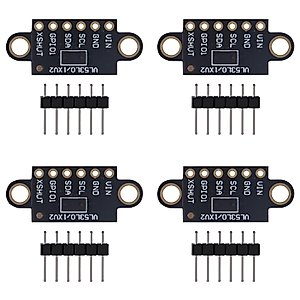 DWEII VL53L0X Time-of-Flight Flight Distance Measurement Sensor Breakout VL53L0X ToF Laser Range Finder Pack of 4