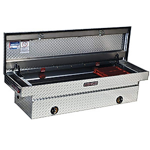 Weather Guard 127002 Aluminum Saddle Box