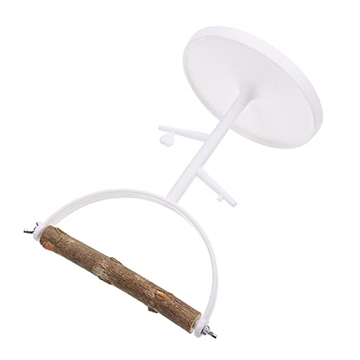 PATKAW Outdoor Toys Outdoor Toys Outdoor Playset of 2 Bird Perches, Wooden Parrot Wooden Perch Bird Perch Training Standing Rack Parrot Stand Branch Outdoor Toys Outdoor Playset Outdoor Playset