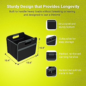 meori Small Foldable Box, 1-Pack, Black