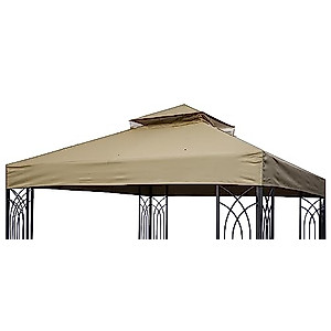 SCOCANOPY 8'x8' Gazebo Replacement Top for Model L-GZ385PST A101003000
