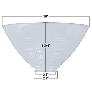 10 Inch Diameter Reflector-Type Replacement Shade