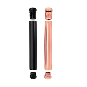 Metal Storage Container Storage Tube Holder, Travel Storage Box Fit in Pocket Purse Lightweight Portable for Travel