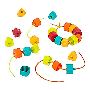 Battat - Toddler Peg Board - Stacking Peg Board Set - Fine Motor Skills Toy - Therapy Toy - 31 pcs - Count & Match Pegboard - 2 Years +