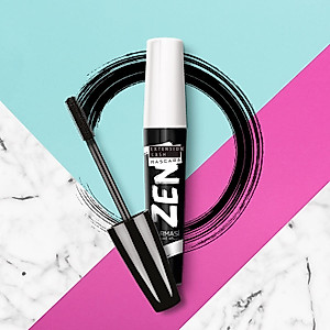 FARMASi Zen Extension Lash Mascara, Intense Length, No Flaking, No Smudging, No Clumping, Volumizes & Separates Lashes, Fuller Longer and Thicker Lashes, Blackest Black, 0.27 fl. Oz / 8 ml