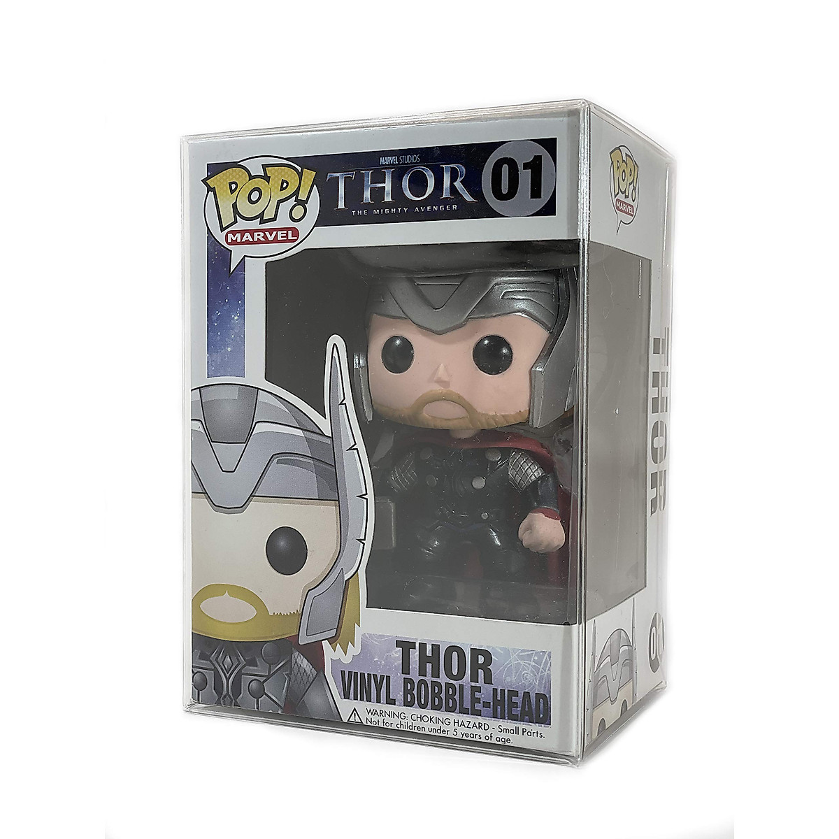 Diamond Guard 0.5 mm Premium Pop Protector for Funko 4” Inch Pop! Vinyl Collectible Figure. Real Scratch Resistant, Reinforced Edges, Crystal Clear Soft Display Case. Pack of 20 Funko Pop Protectors.