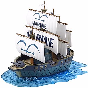 BANDAI Hobby - One Piece - 07 Marine Ship, One Piece Grand ShipCollection