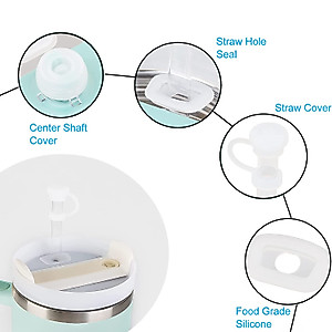 Damorr Spill Stoppers for Stanley 40 oz / 30 oz | Replacement Stanley Cup Accessories | Spill Stopper Compatible with Stanley Quencher H2.0 Tumbler