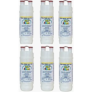 6 Pool FROG® Bac Pac®s prefilled with 2.2 lbs. of trichlor