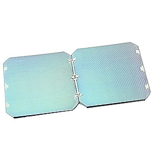 Sunpower Flexible Solar Cells E60 C60 5x5 3.6W Monocrystalline Cells for DIY Panels (20, 2 Busbars Per Cell)