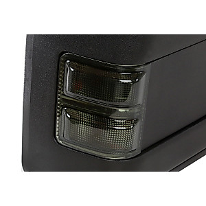 AutoShack Passenger Towing Mirror Power Black Textured Heated Manual Folding Replacement for 2001-2005 Ford Excursion 2003-2016 F-250 Super Duty F-350 Super Duty 6.2L 6.4L 6.7L 4WD RWD KAPFO1321342S