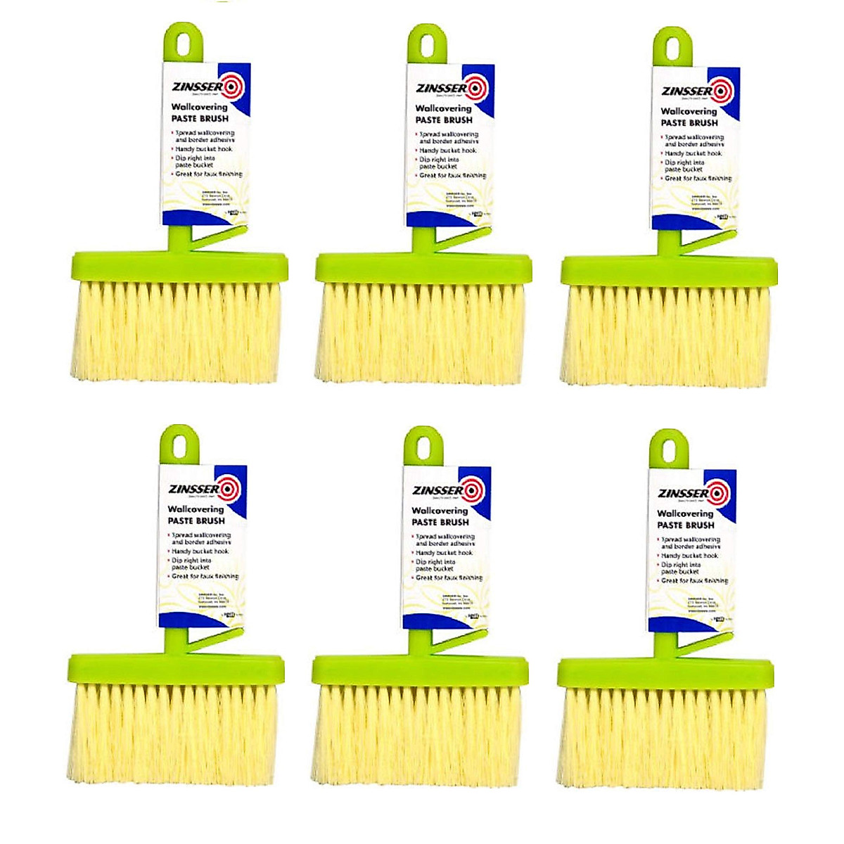 Zinsser #97501 6"Wallcover Paste Brush