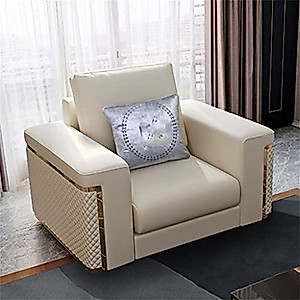 BHVXW Living Room 3 Seat Lounge Sofa Mid-Century Sofa Modular Furniture First Floor Upholstered Leather Sofa