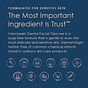 Vanicream Moisturizing Skin Lotion Tube for Sensitive Skin, Soothes Red, Irritated, Cracked or Itchy Skin, Dye Free, Fragrance Free, Preservative Free, Dermatologist Tested, 2 Ounce (Pack of 1)