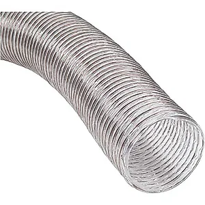 Grizzly Industrial H7465 - 8" x 10' Heavy-Duty Wire Reinforced Hose