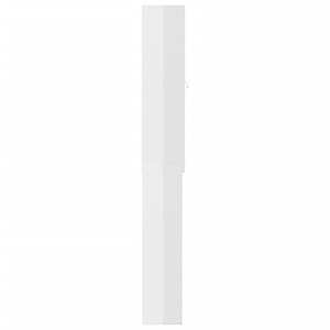 vidaXL Washing Machine Cabinet Home Bathroom Washroom Laundry Room Dryer Accessory Washer Cupboard Storage Shelf Rack Furniture High Gloss White