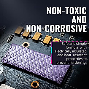 Cooler Master Thermal Pad 1.0 mm High Performance Thermal Pad, Conductivity W/m.k= 13.3m, Nano Elements Rapid Cooling, Double-Sided Adhesive for Electronics and Devices (TPX-NOPP-9010-R1)