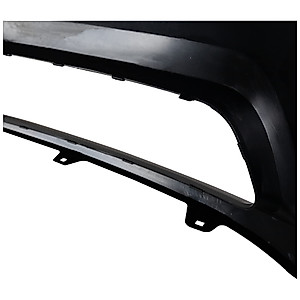 Evan Fischer Front Bumper Cover Compatible with 2011-2017 Toyota Sienna Base, L, LE and XLE Models Primed TO1000369