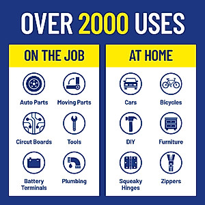 WD-40 Original Formula, Multi-Use Product, EZ-Reach Flexible Straw, 14.4 OZ [Twin-Pack]