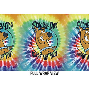 Scooby Doo! OFFICIAL Tie Dye 18 oz Insulated Water Bottle, Leak Resistant, Vacuum Insulated Stainless Steel with 2-in-1 Loop Cap
