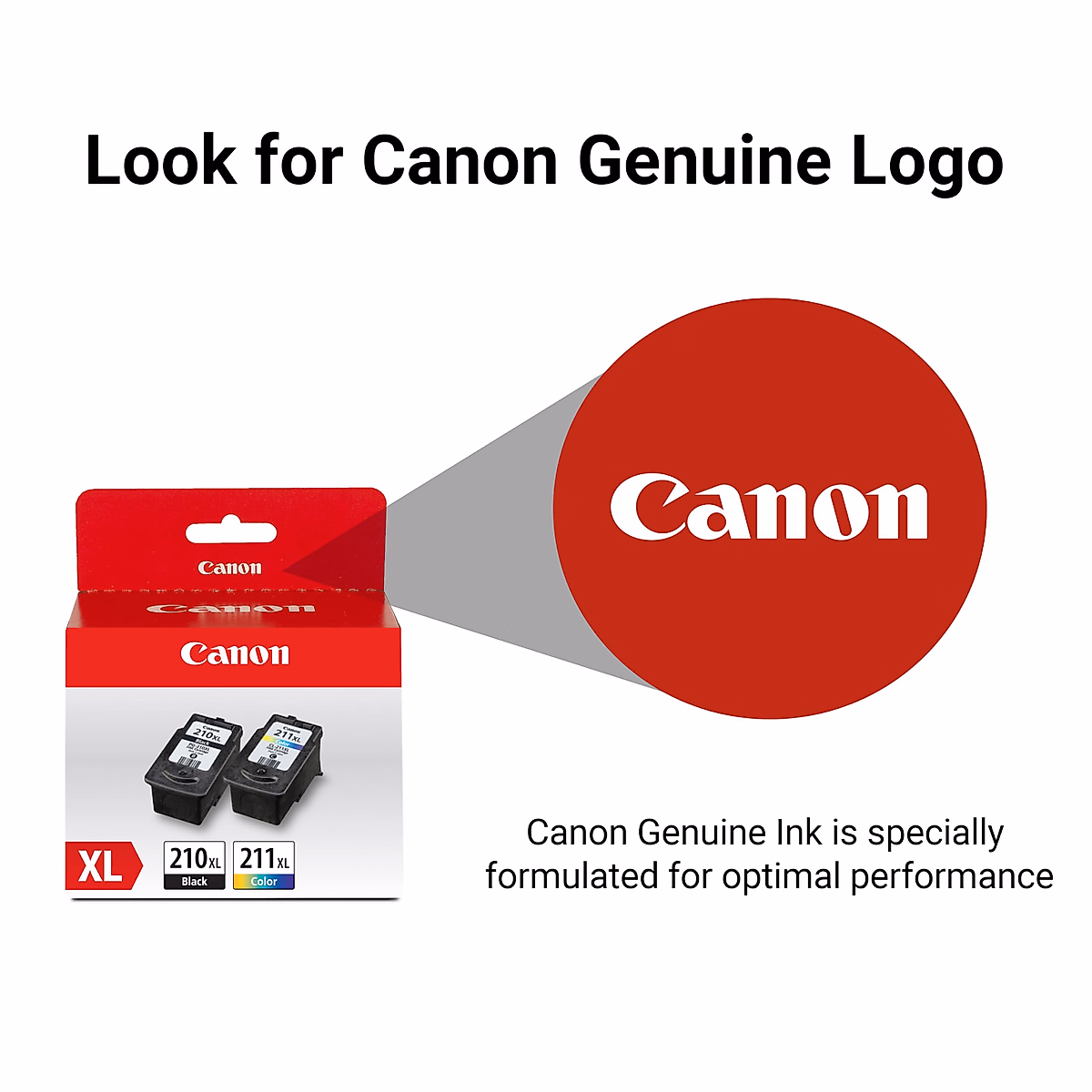 Canon PG-210 XL / CL-211 XL Amazon Pack