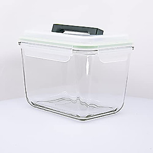 Rectangular Handy Tempered Glass Food Container 2500ml - Glasslock Airtight Anti Spill RP602