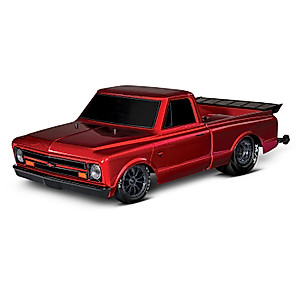 Traxxas 1/10 scale Drag Slash, RED, Fully assembled, Ready-to-Race® with TQi™ 2.4GHz Radio System, Stability Management®, and Velineon Brushless Power System