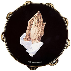 Remo Praise Tambourine - Praying Hand , 8"