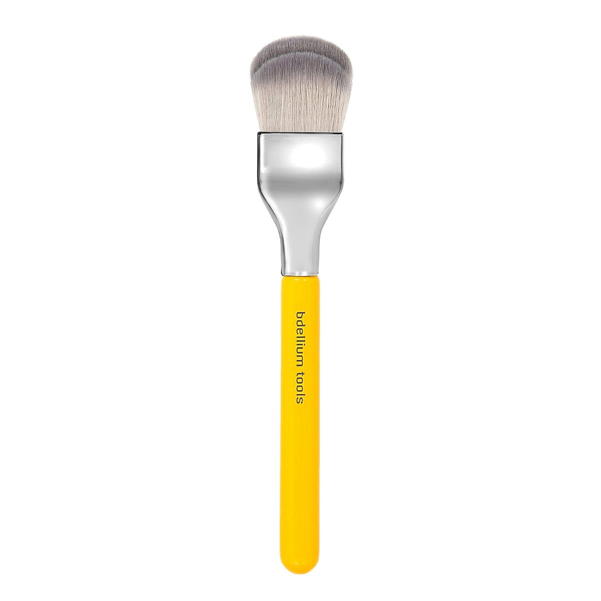 Bdellium Tools Professional Makeup Brush - Studio Series 952 Small Rounded Double Dome Blender - With Soft Synthetic Fibers, For Application & Blending (Yellow, 1pc)