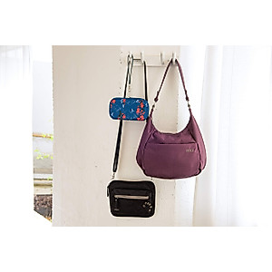 HAIKU Intrepid Wallet Small and Slim Wristlet, Clutch Purse, Zip Around RFID-Blocking Credit Card Holder, Black Morel, 3.75" H x 7" W x 0.75" D