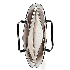 Kate Spade Staci Laptop Tote Triple compartment Leather Nimbus Grey Multi/Silver