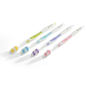 MediChoice Toothbrush, Premium Angled Head, 40 Tuft (Box of 144)