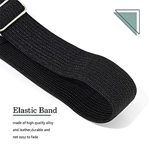 Bodiy Punk Leg Chain Black Gothic Rave Halloween Accessories Rivet Thigh Leg Body Chain Jewelry for Women and Girls (Black-02)