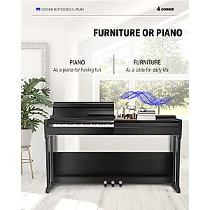 Donner DDP-90 Digital Piano + Donner Piano Bench