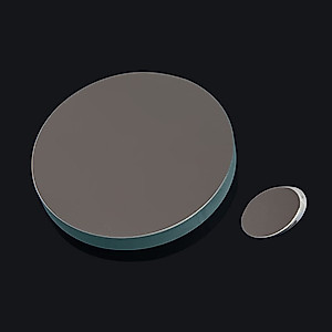 Yamix D203F1600 Reflector Primary Mirror and Secondary Mirror, 203mm Diameter 1600mm Focal Length Primary Mirror, 35mm Diameter Secondary Mirror, DIY Astronomical Telescope Mirror Kit