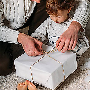 Ltealymy 100 Sheets White Tissue Paper 20"X14" White Tissue Paper for Gift Bags White Tissue Paper Bulk for Baby Showers Weddings Birthday Crafts Decoration